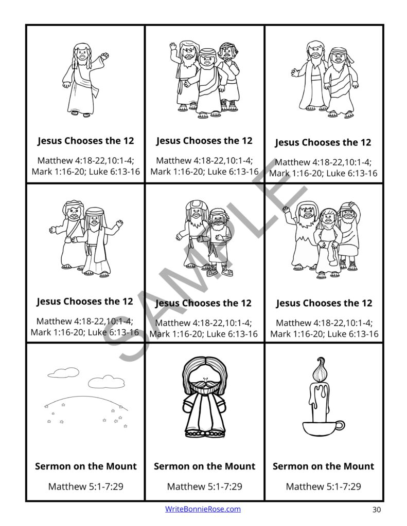 Bible Story Card Game - New Testament | Made By Teachers