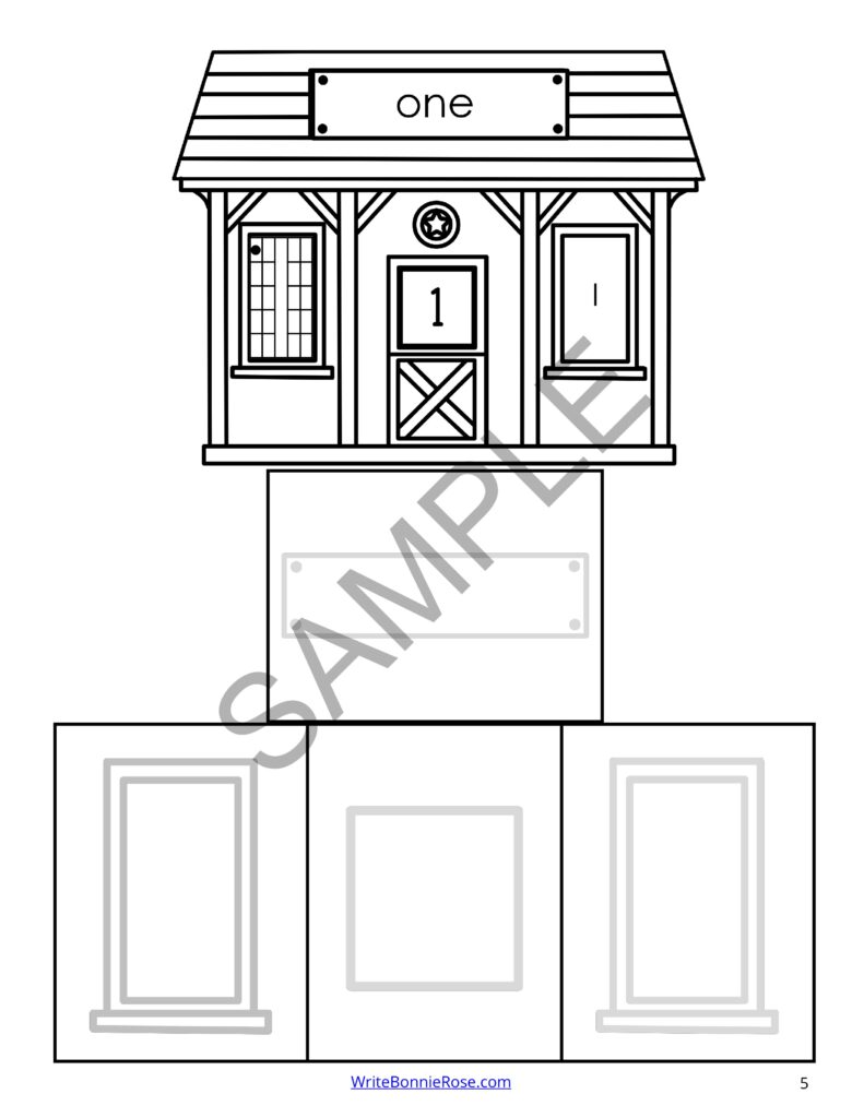 Wild West Counting Fun Card Game | Made By Teachers