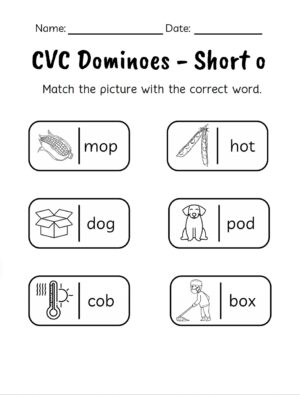 CVC Words- Short Vowels Activity Sheets - Made By Teachers