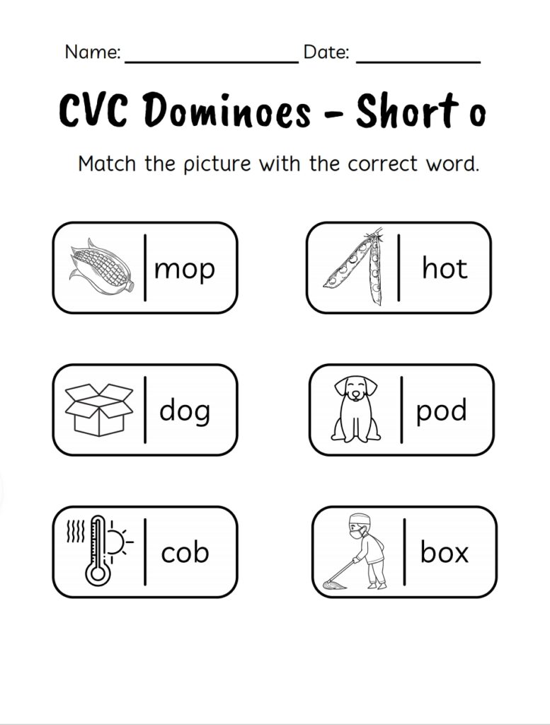 CVC Words- Short Vowels Activity Sheets | Made By Teachers
