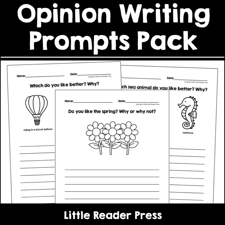 Opinion Writing Prompts Pack Made By Teachers opinion-writing-prompts-pack-made-by-teachers