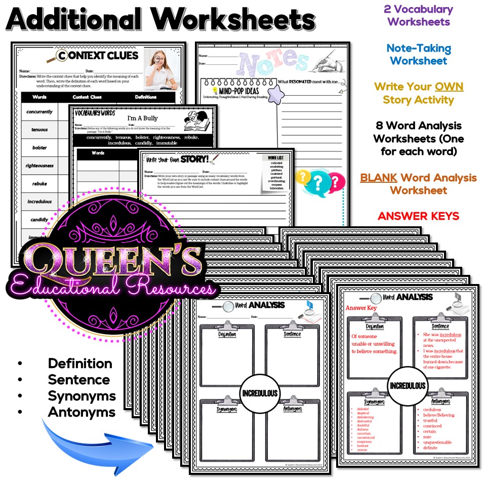 Context Clues Passages, Context Clues Worksheets, Vocabulary Worksheets ...