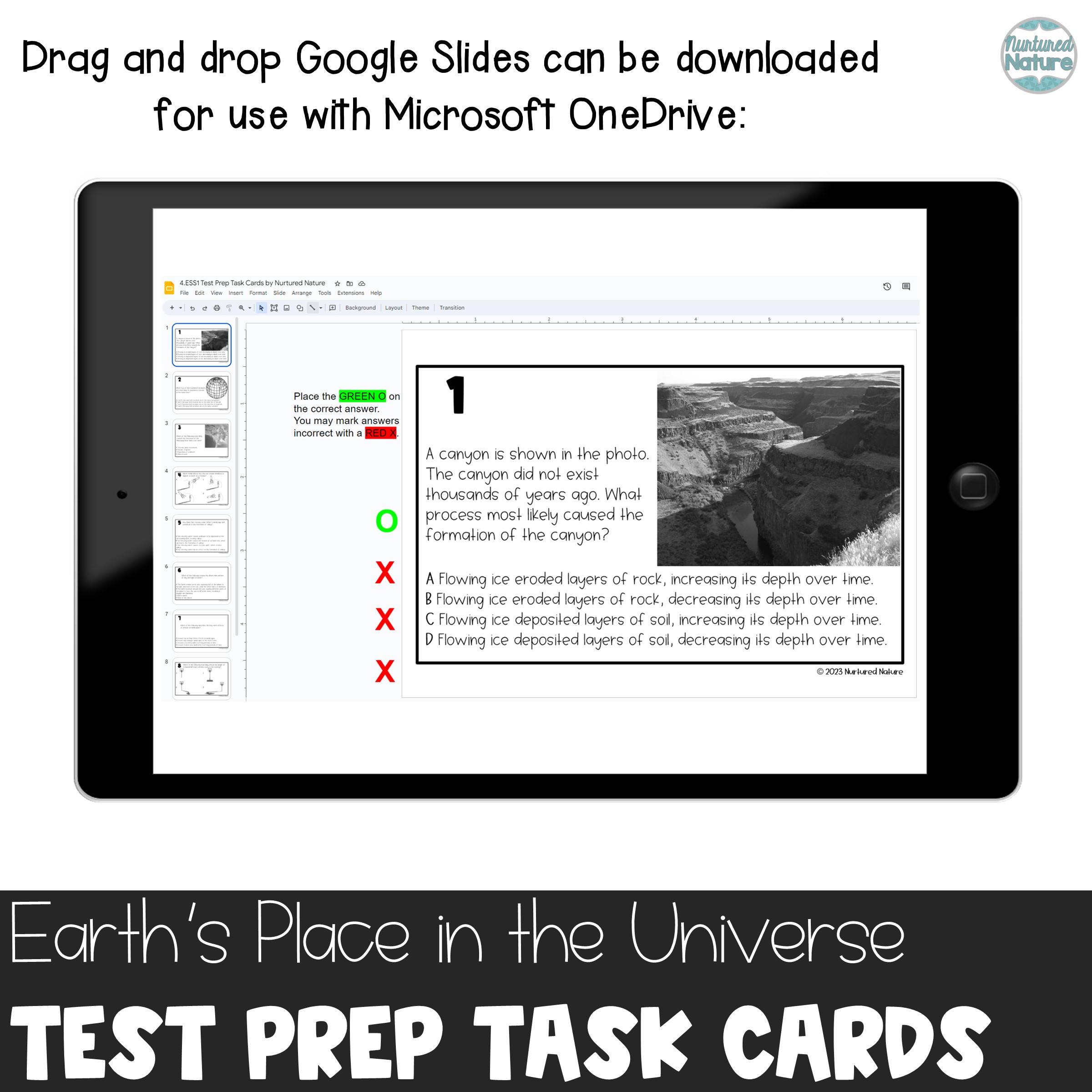 Earth’s Place in the Universe - Science Test Review Task Cards 4.ESS1 ...