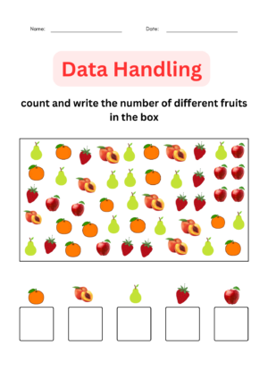 first grade data handling worksheets for grade 1, 2, 3 | Made By Teachers
