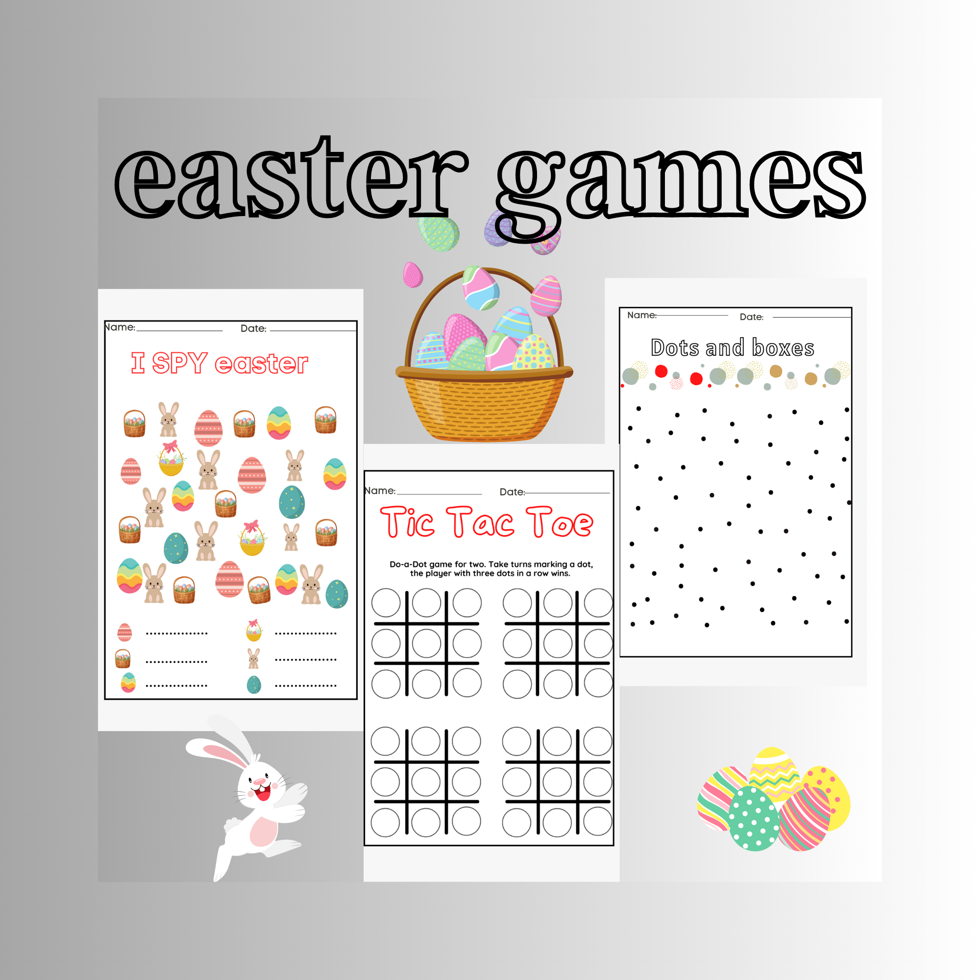 Easter Activity Printable, Easter Games, Easter Word Search, Easter ...