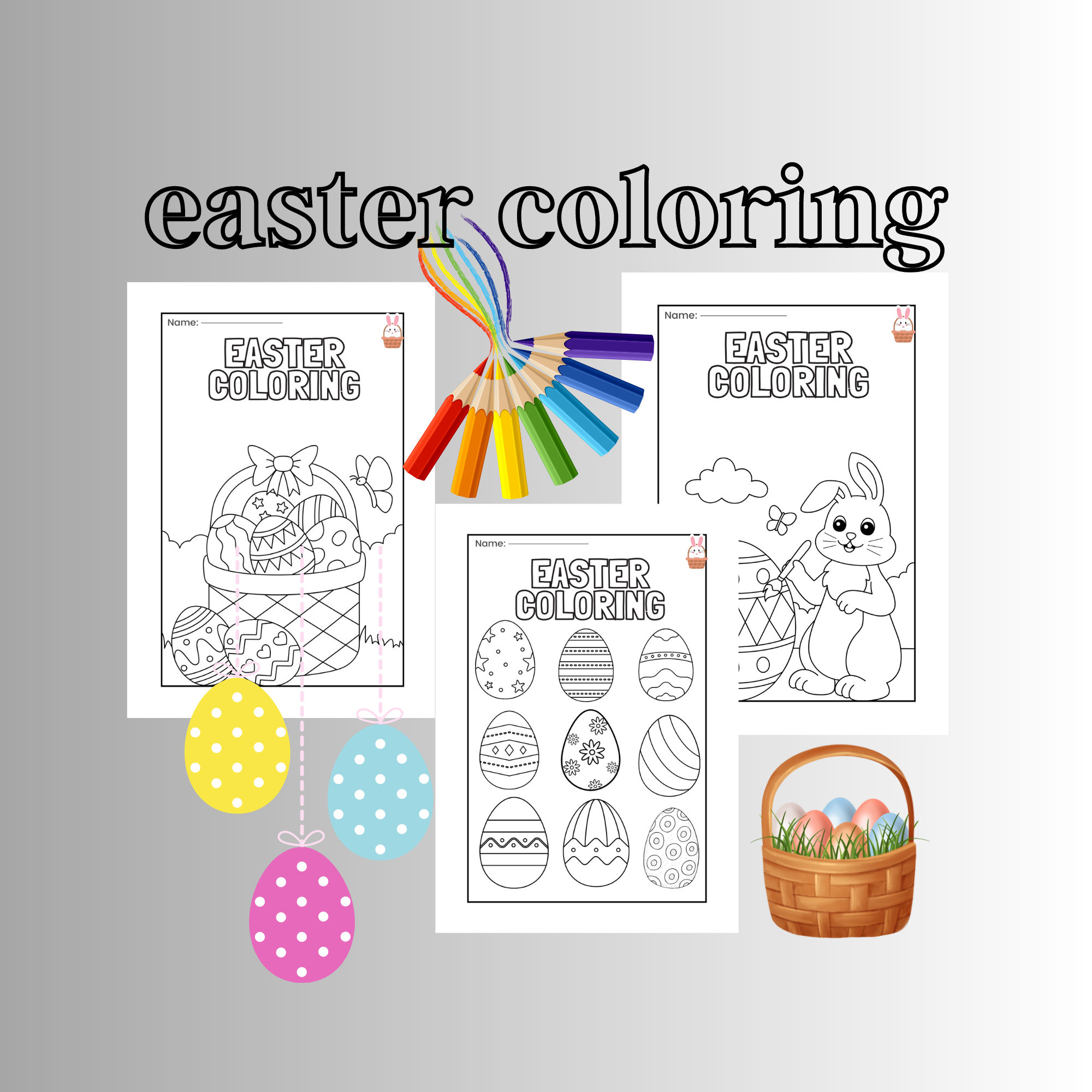 Easter Activity Printable, Easter Games, Easter Word Search, Easter ...