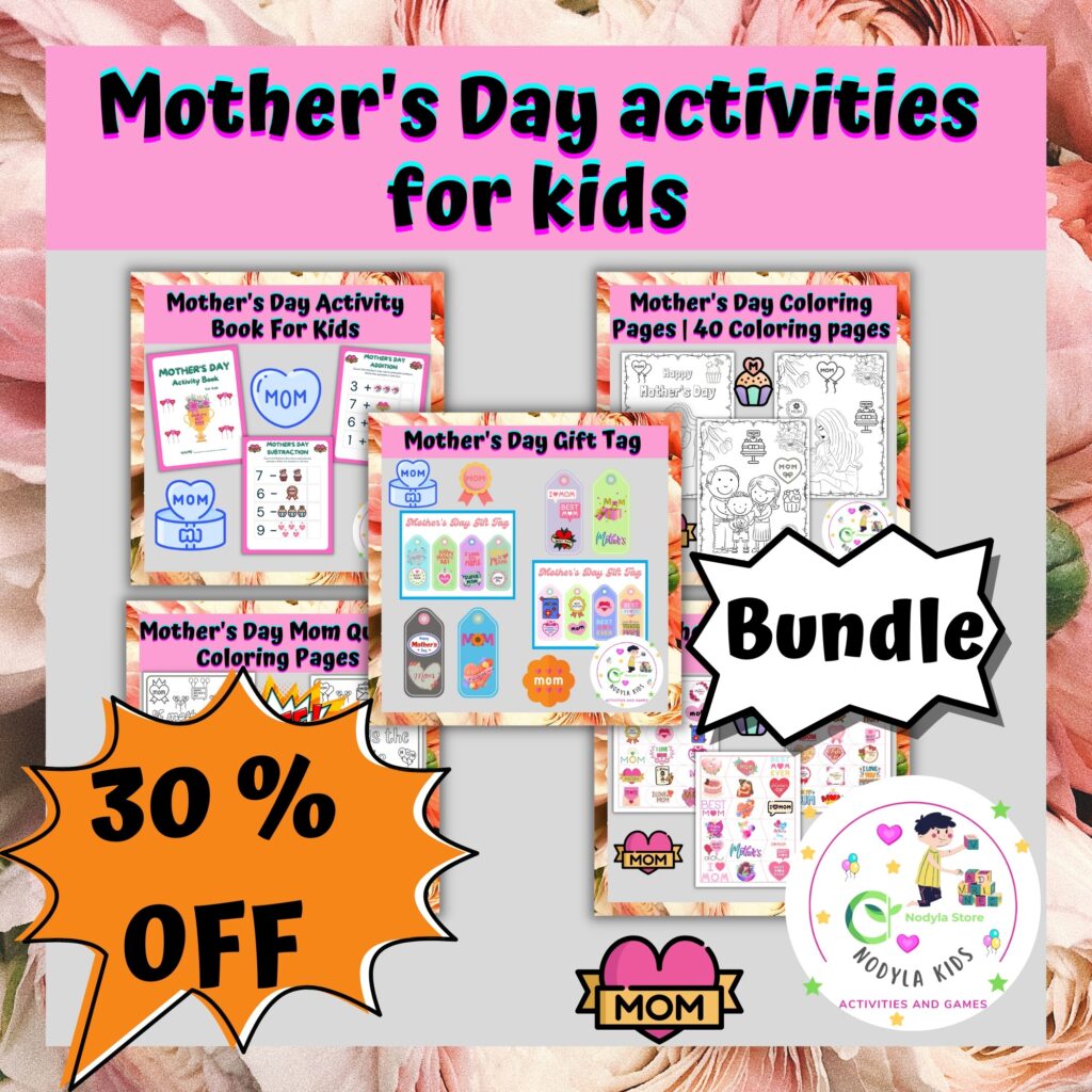 Mother's Day activities for kids Bundle | Made By Teachers