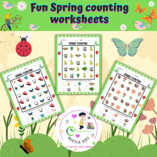 Printable Spring activities for kids Bundle | Made By Teachers
