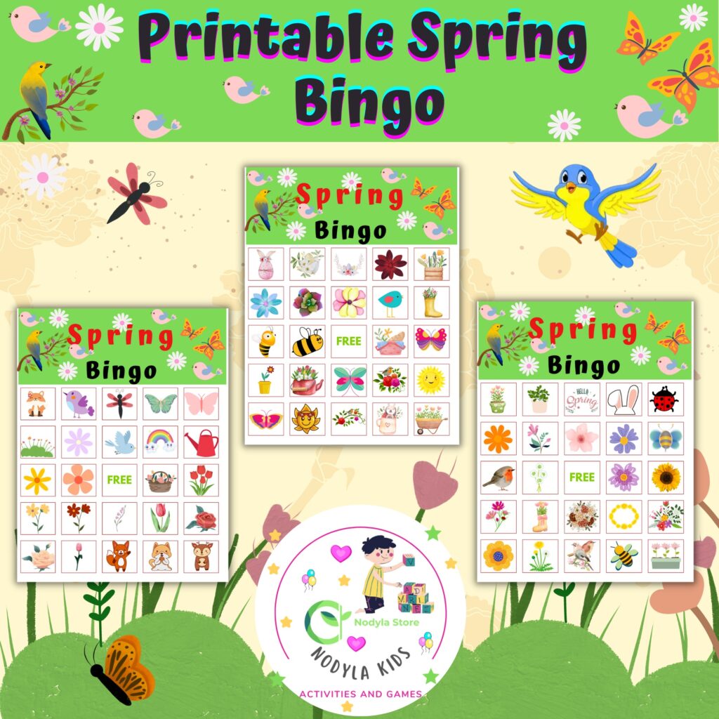 Printable Spring activities for kids Bundle | Made By Teachers