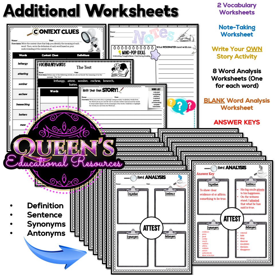 Context Clues Passages, Context Clues Worksheets, Vocabulary Worksheets ...