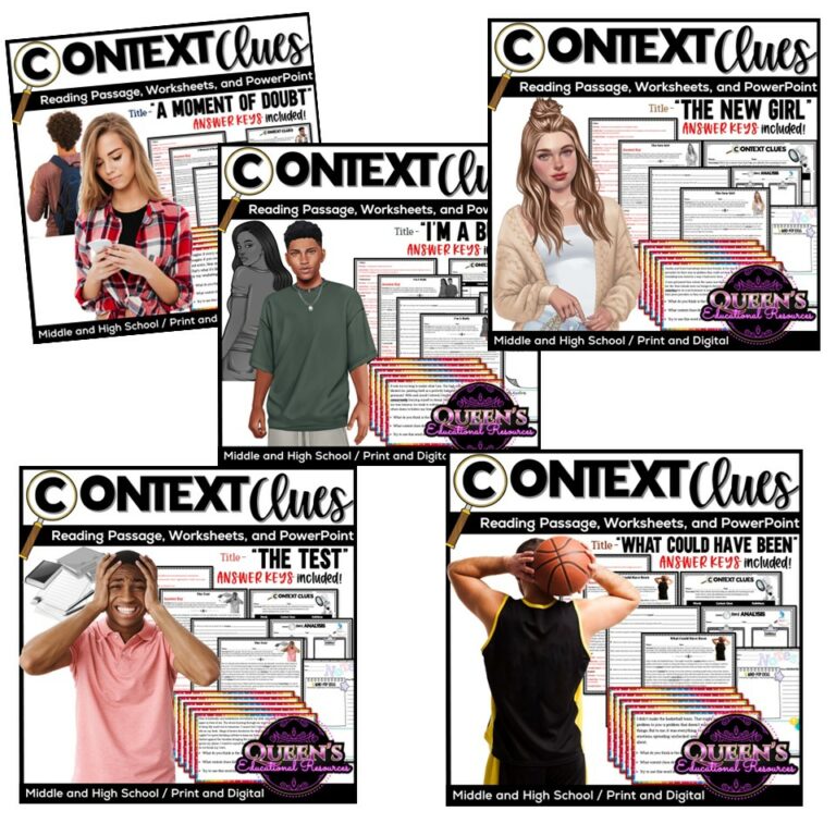 Context Clues Passages, Context Clues Worksheets, Vocabulary Worksheets | Made By Teachers
