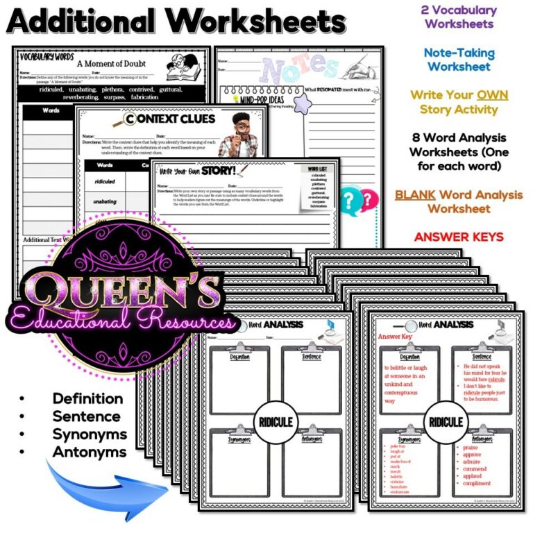 Context Clues Passages, Context Clues Worksheets, Vocabulary Worksheets ...