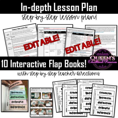 Context Clues Lesson, Activities, Worksheets, Assessments Bundle | Made ...