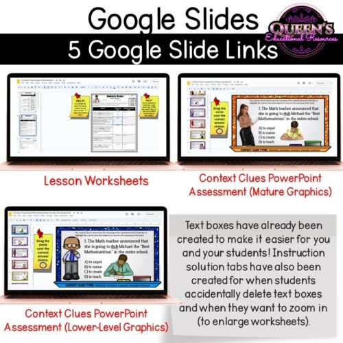 Context Clues Lesson, Activities, Worksheets, Assessments Bundle | Made ...