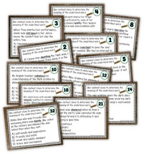 Context Clues Lesson, Activities, Worksheets, Assessments Bundle | Made ...