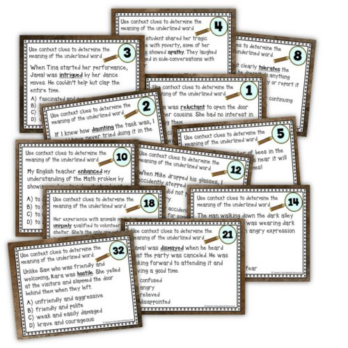 Context Clues Lesson, Activities, Worksheets, Assessments Bundle | Made ...