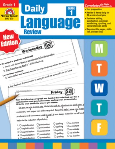 Daily Language Review, Grade 1 | Made By Teachers