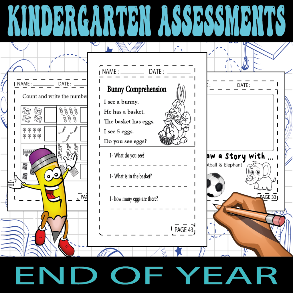 Practice Assessments on Multiple Worksheets in kindergarten | Made By ...
