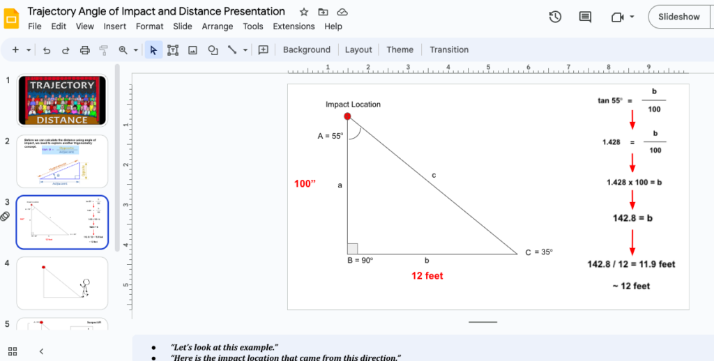Forensic Science - Case of the Super Spitters (Trajectory) | Made By ...