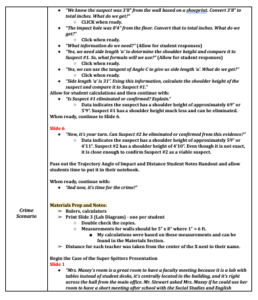 Forensic Science - Case of the Super Spitters (Trajectory) | Made By ...