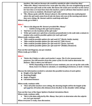 Forensic Science - Case of the Super Spitters (Trajectory) | Made By ...