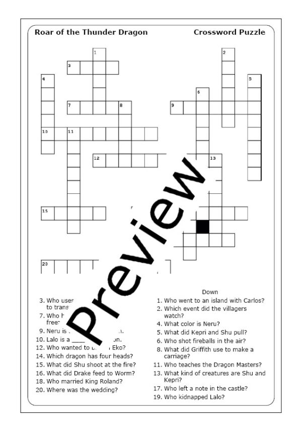 Tracey West "Roar of the Thunder Dragon" worksheets | Made By Teachers