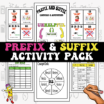 Prefix Suffix and Root Word Activity Pack with Posters for 2nd 3rd 4th ...
