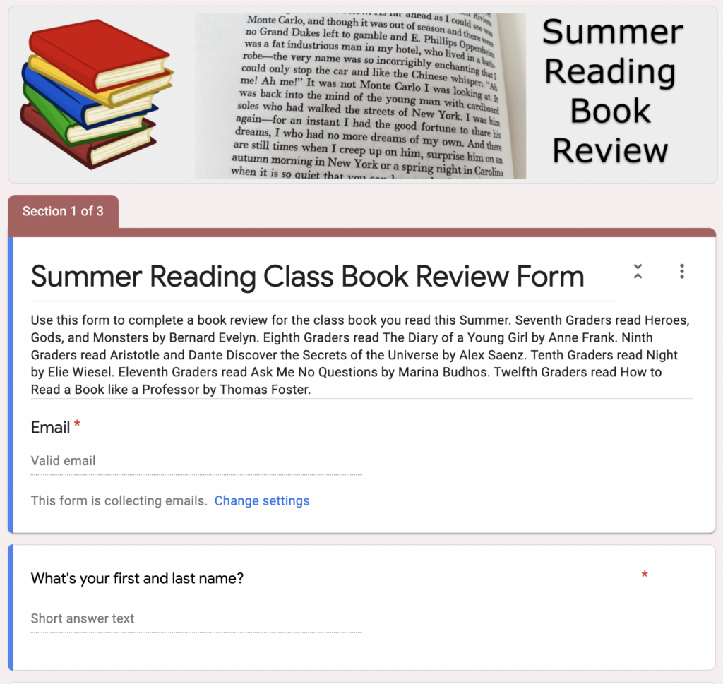 Doing and Being Well: Summer Reading Campaign for Middle and High ...