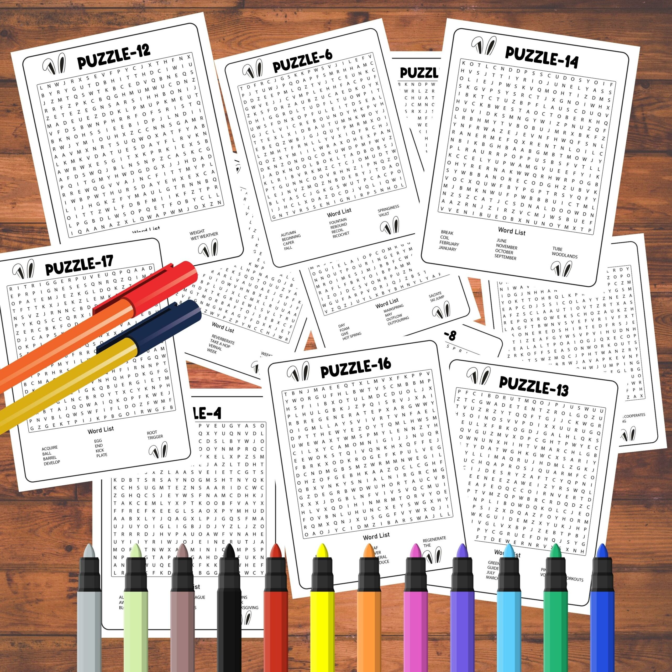 EASTER Word Search Puzzle Worksheet Activity | Made By Teachers