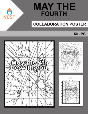 May the 4th Collaboration Poster | Made By Teachers