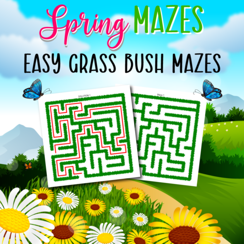 Spring Mazes - Spring Break Activities | Made By Teachers