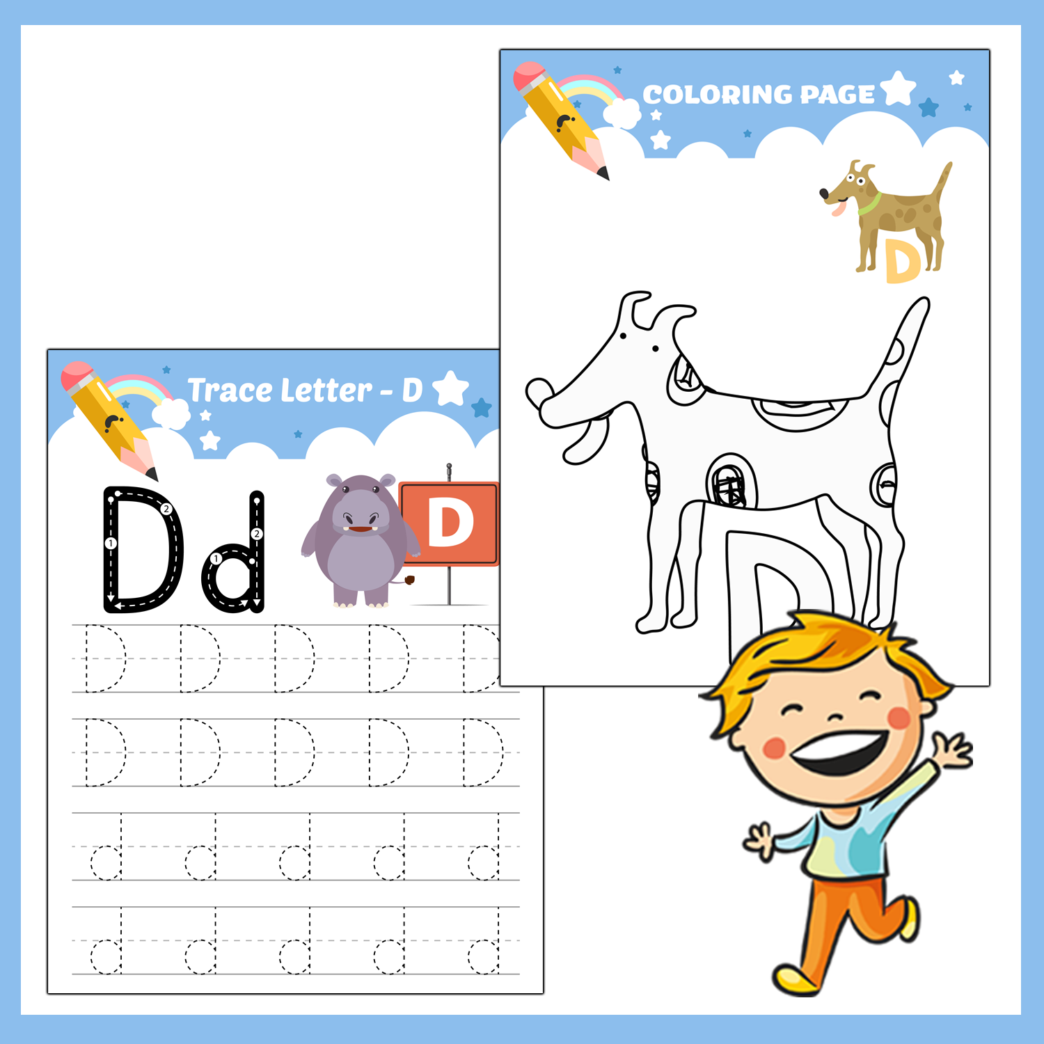 Alphabet Handwriting Practice | Coloring Pages | Print Worksheets ...