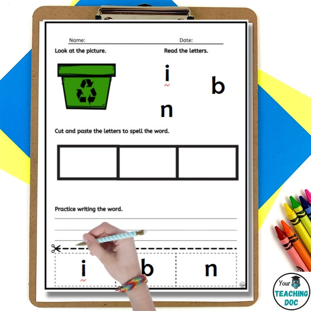 Earth Day Literacy Sight Word Worksheets with Task Cards | Made By Teachers