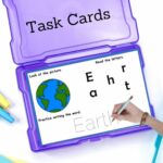 Earth Day Literacy Sight Word Worksheets with Task Cards | Made By Teachers