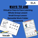 Earth Day Literacy Sight Word Worksheets with Task Cards | Made By Teachers