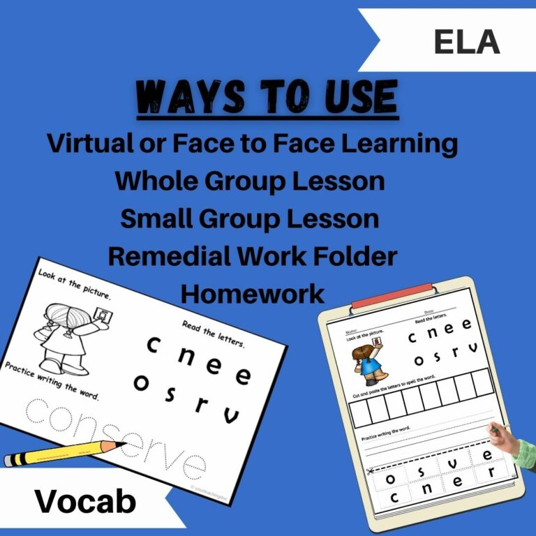 Earth Day Literacy Sight Word Worksheets with Task Cards | Made By Teachers