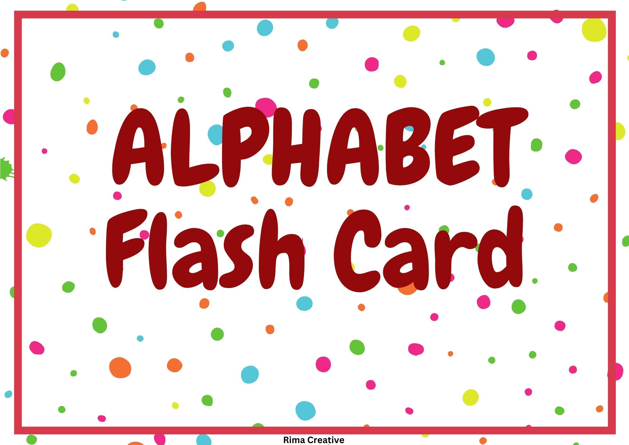 Alphabet Flash Cards A-Z | Made By Teachers