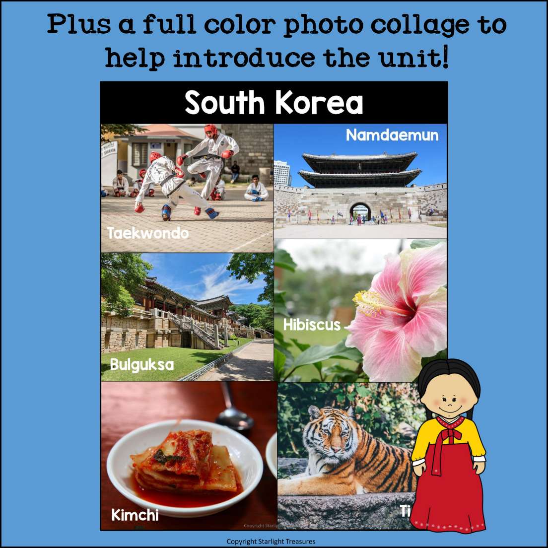 South Korea Mini Book for Early Readers - A Country Study | Made By ...