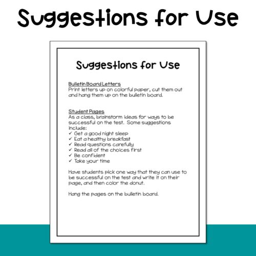 Testing Bulletin Board | Made By Teachers