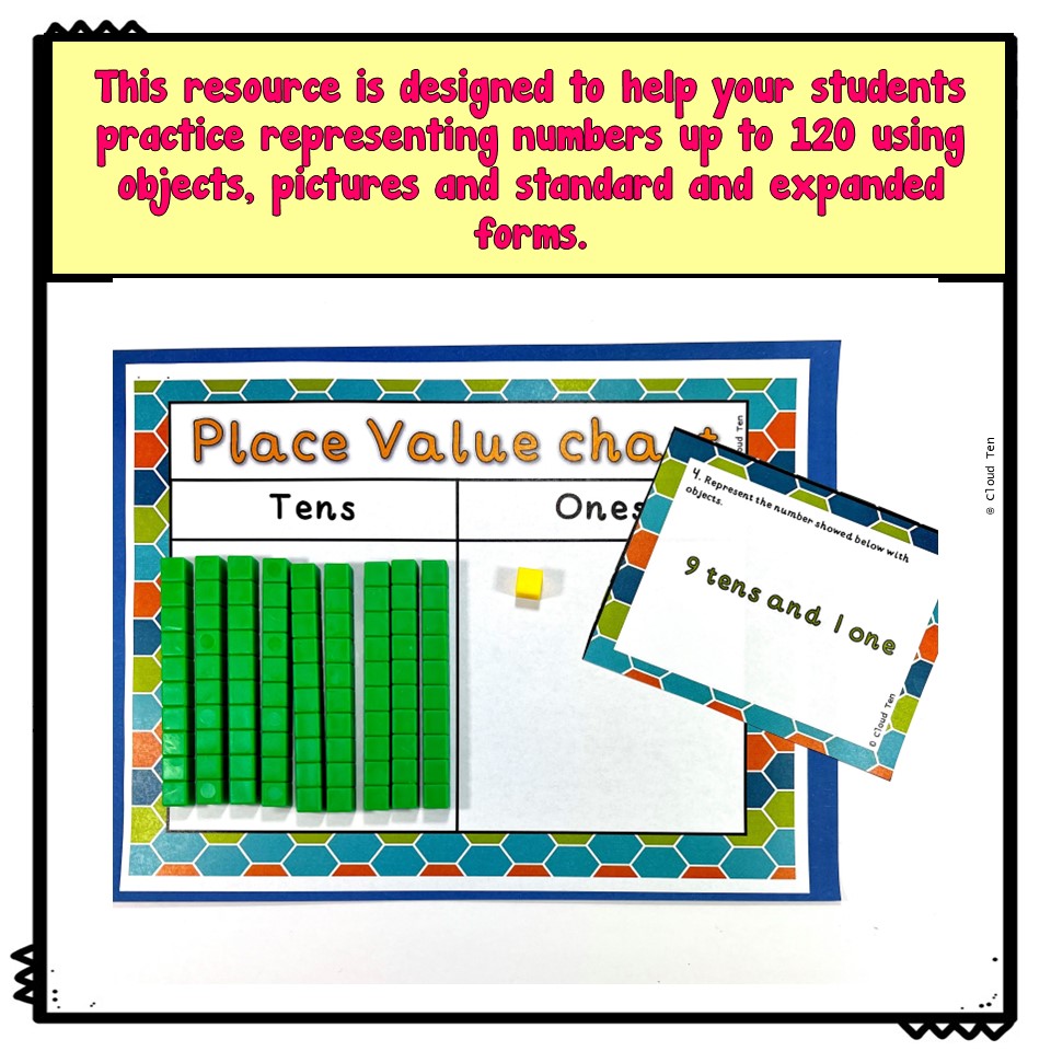 Representing Numbers Task Cards | Made By Teachers