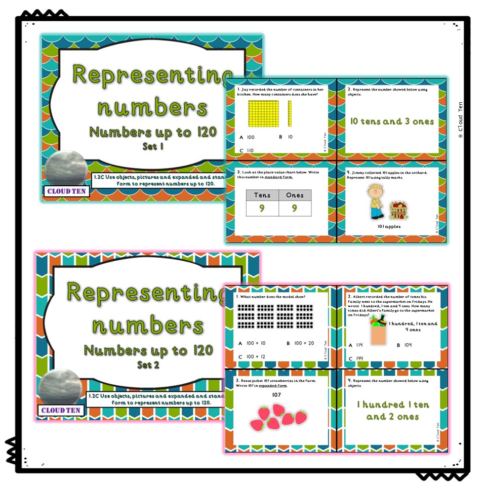Representing Numbers Task Cards | Made By Teachers