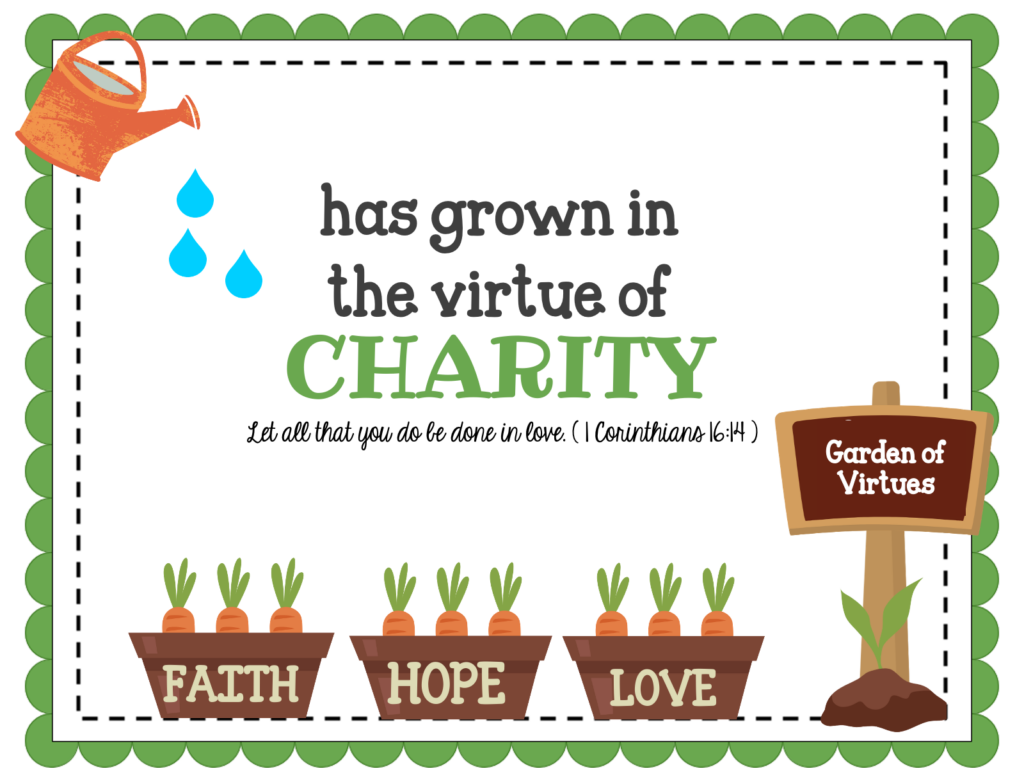 Editable Christian Virtue Awards: Growing in Virtue | Made By Teachers