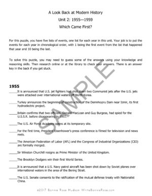 A Look Back at Modern History: 1950-1959 | Made By Teachers