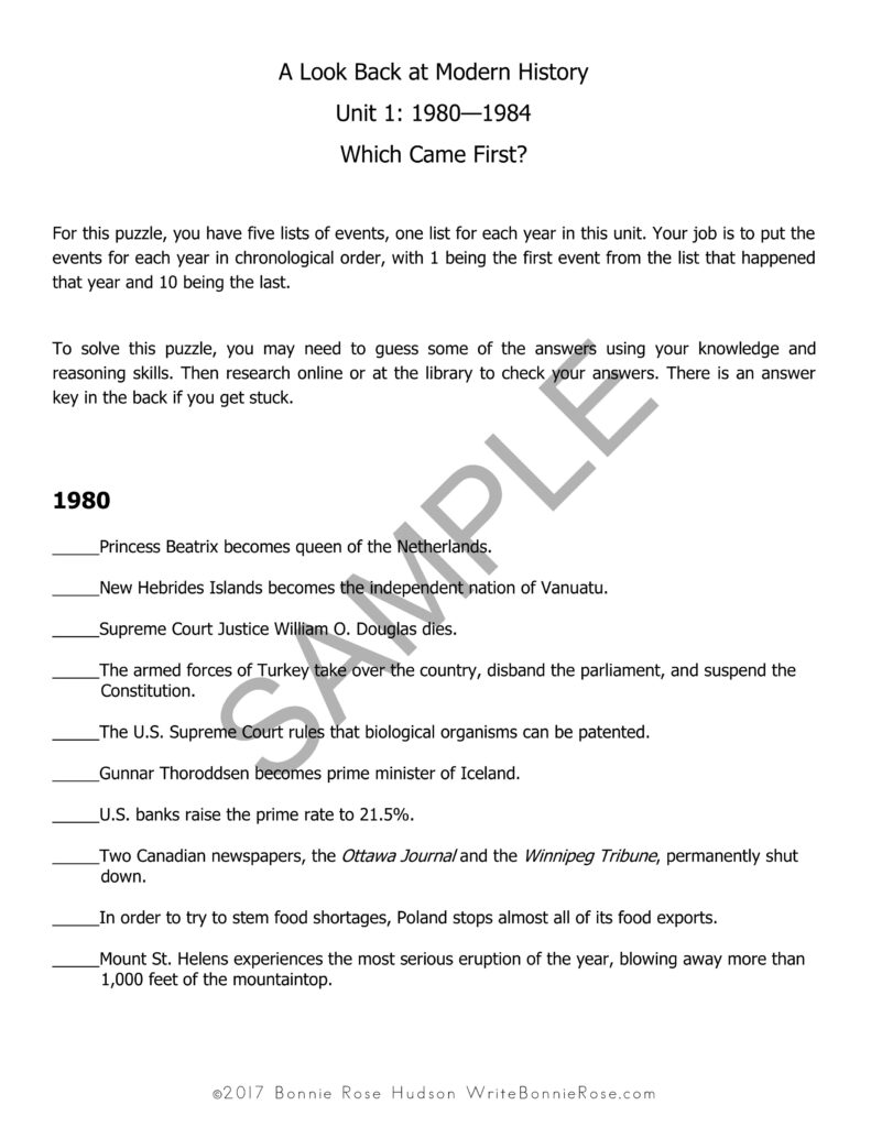 A Look Back at Modern History: 1980-1989 | Made By Teachers