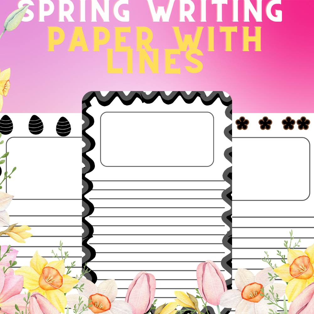 Spring Flower Writing Template | Best Flower Site