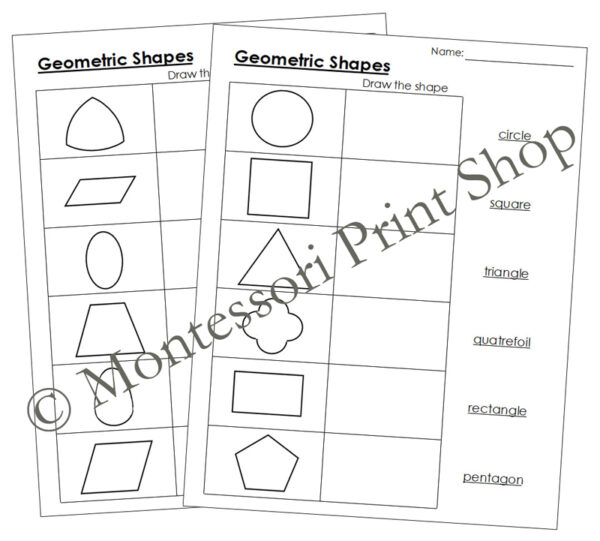 Geometric Shapes Worksheets - Primary Geometry | Made By Teachers