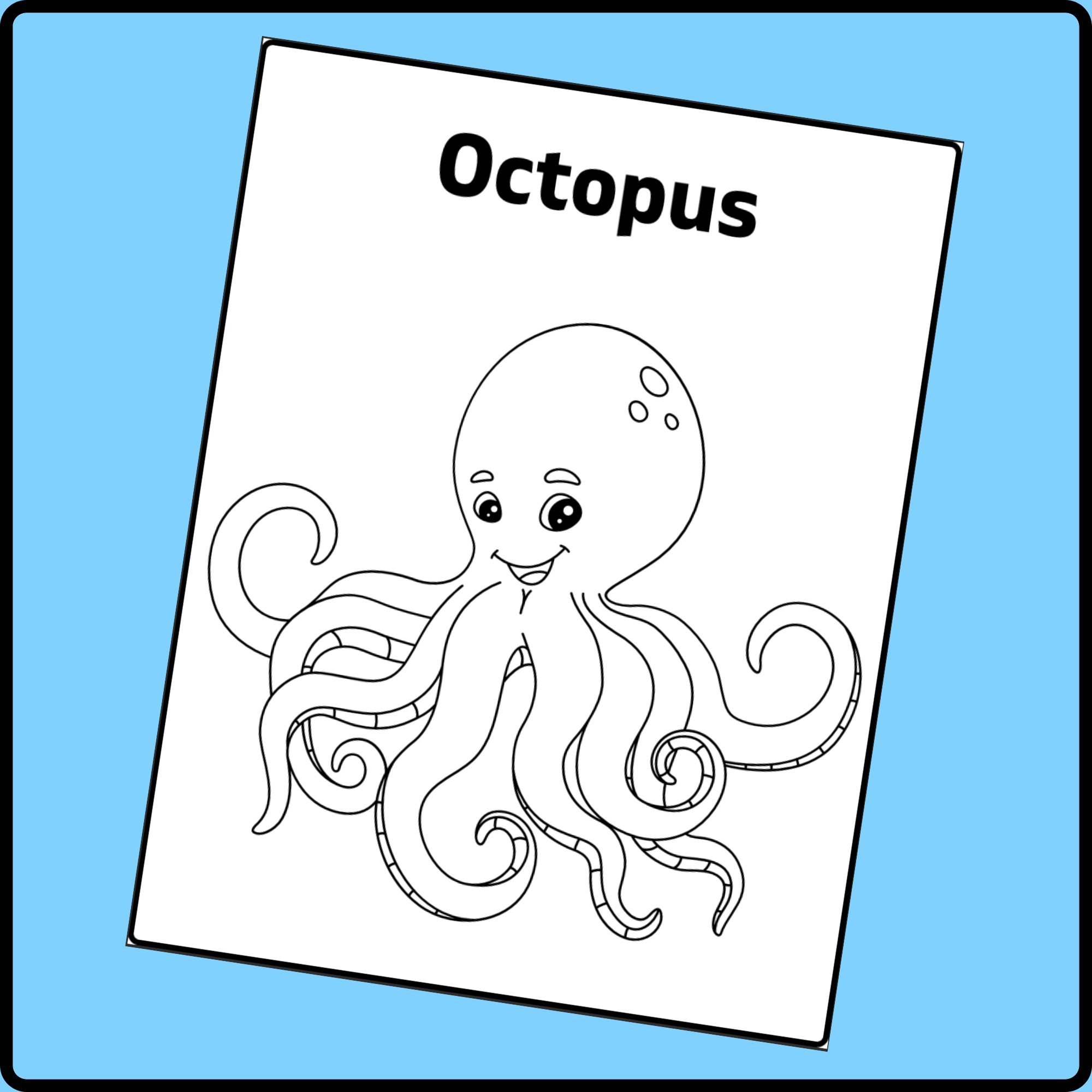 Sea Animals Coloring Page | Made By Teachers