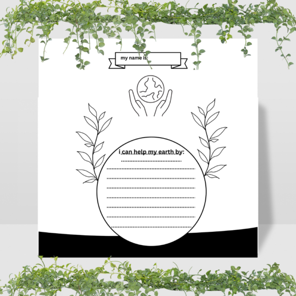 earth day 2023 I Can Save the Earth! Mini Unit,Earth Day Mini Books ...