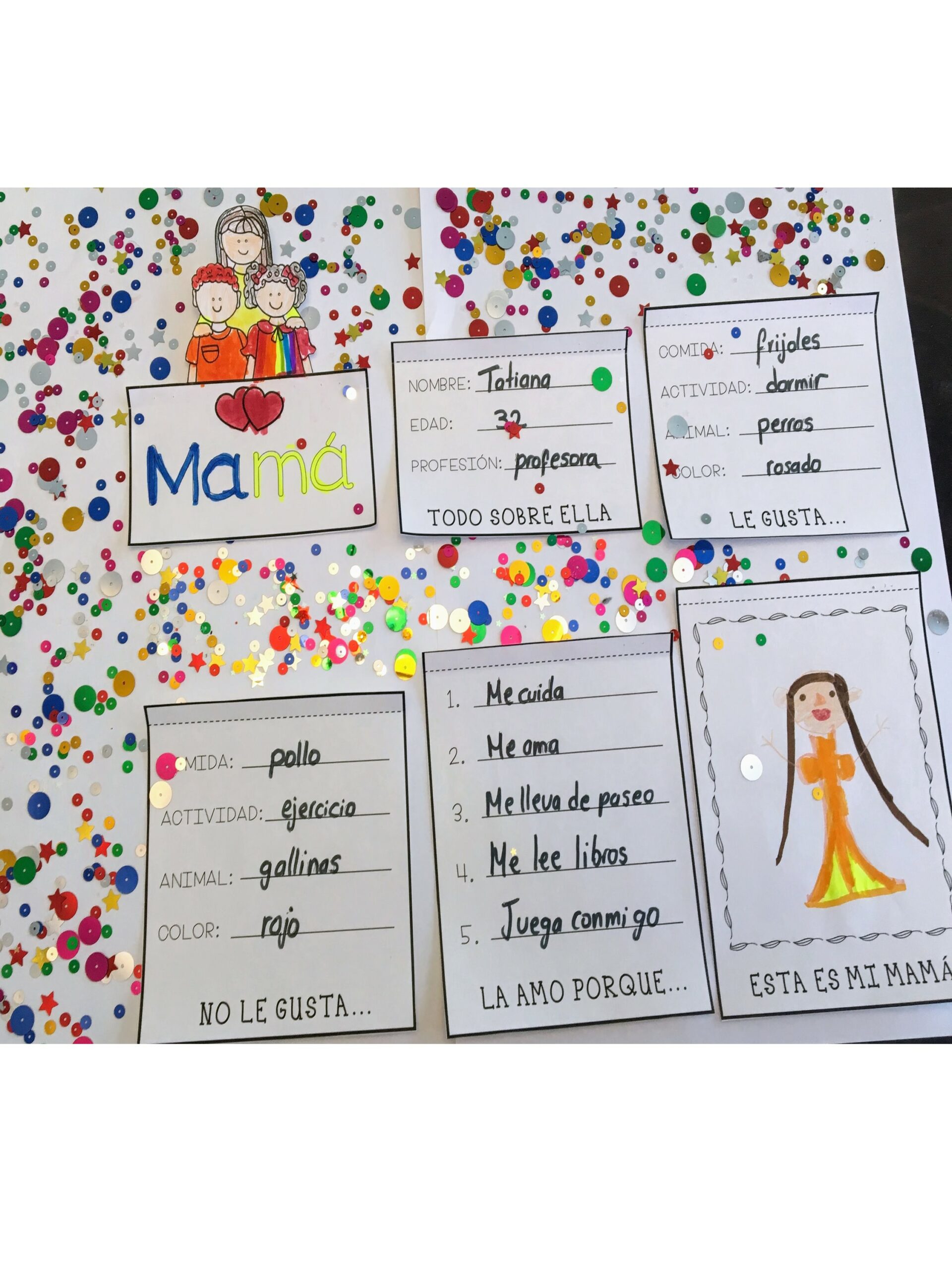 Spanish Mother's Day Flip Book | Día de las Madres Librito Interactivo ...