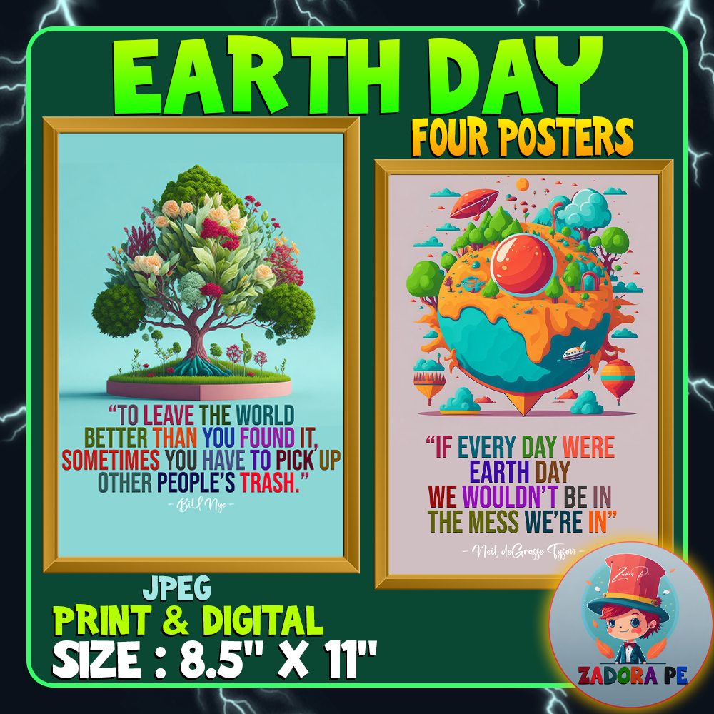 Protecting Our Planet: Earth Day Posters for Kids | Made By Teachers